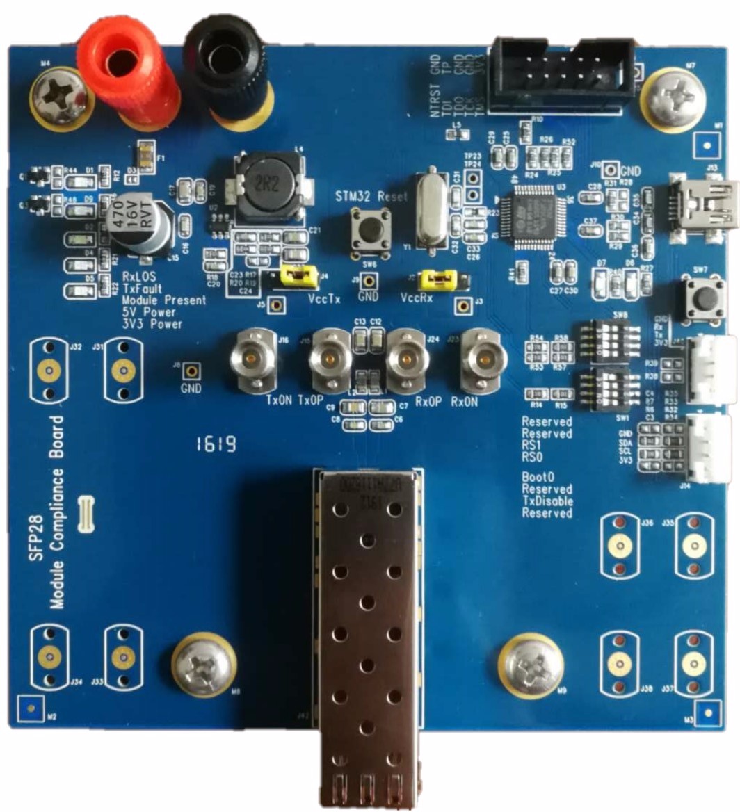 SFP-DD MCB 测试板